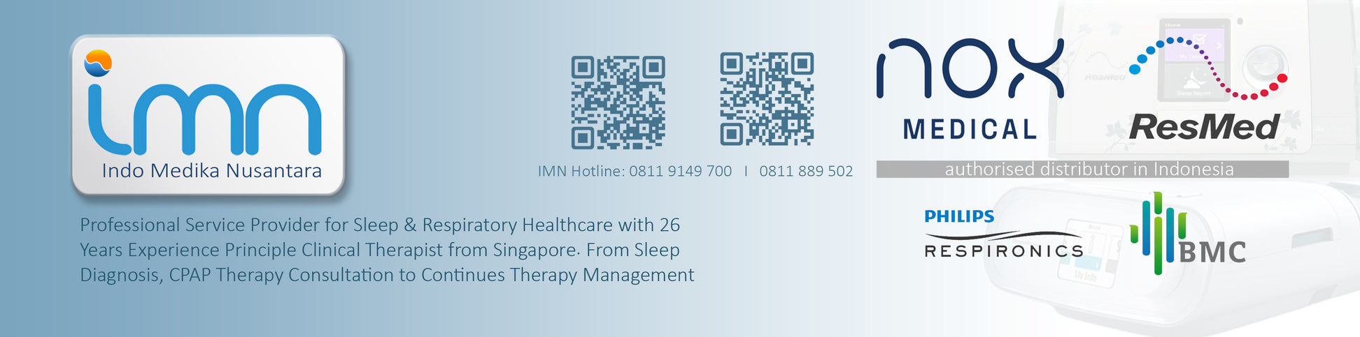 Sleep & Respiratory Medical Equipment and Therapy Management – Indo ...