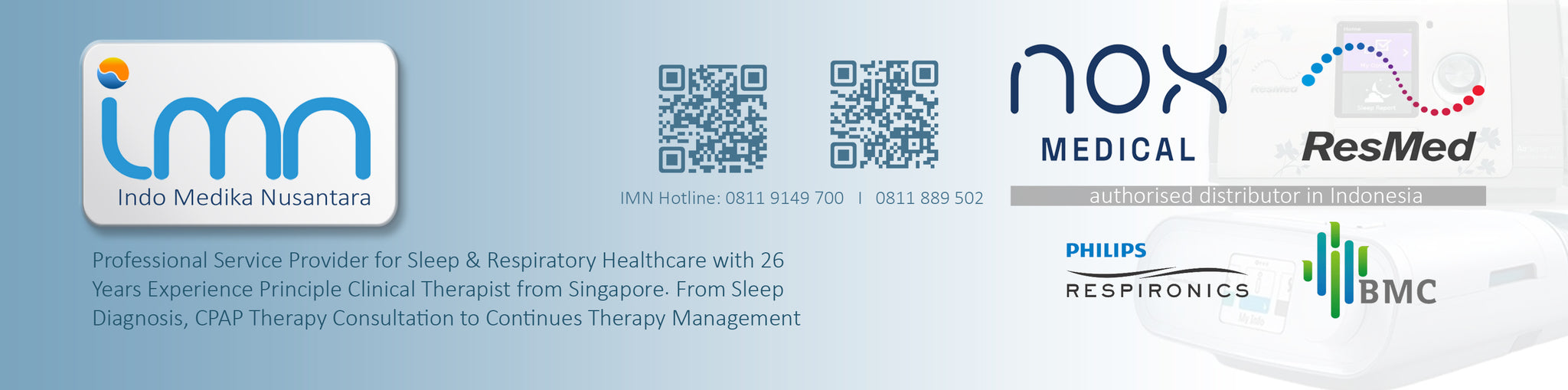 Sleep & Respiratory Medical Equipment and Therapy Management – Indo ...