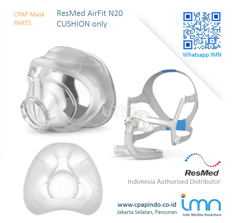 Resmed AirFit N20 Cushion - Replacement Part – Indo Medika Nusantara (IMN)